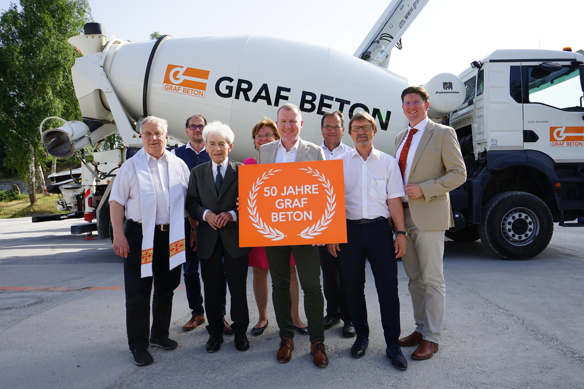 Presseaussendungen: Leyrer + Graf feiert 50 Jahre Graf Beton | Leyrer+Graf
