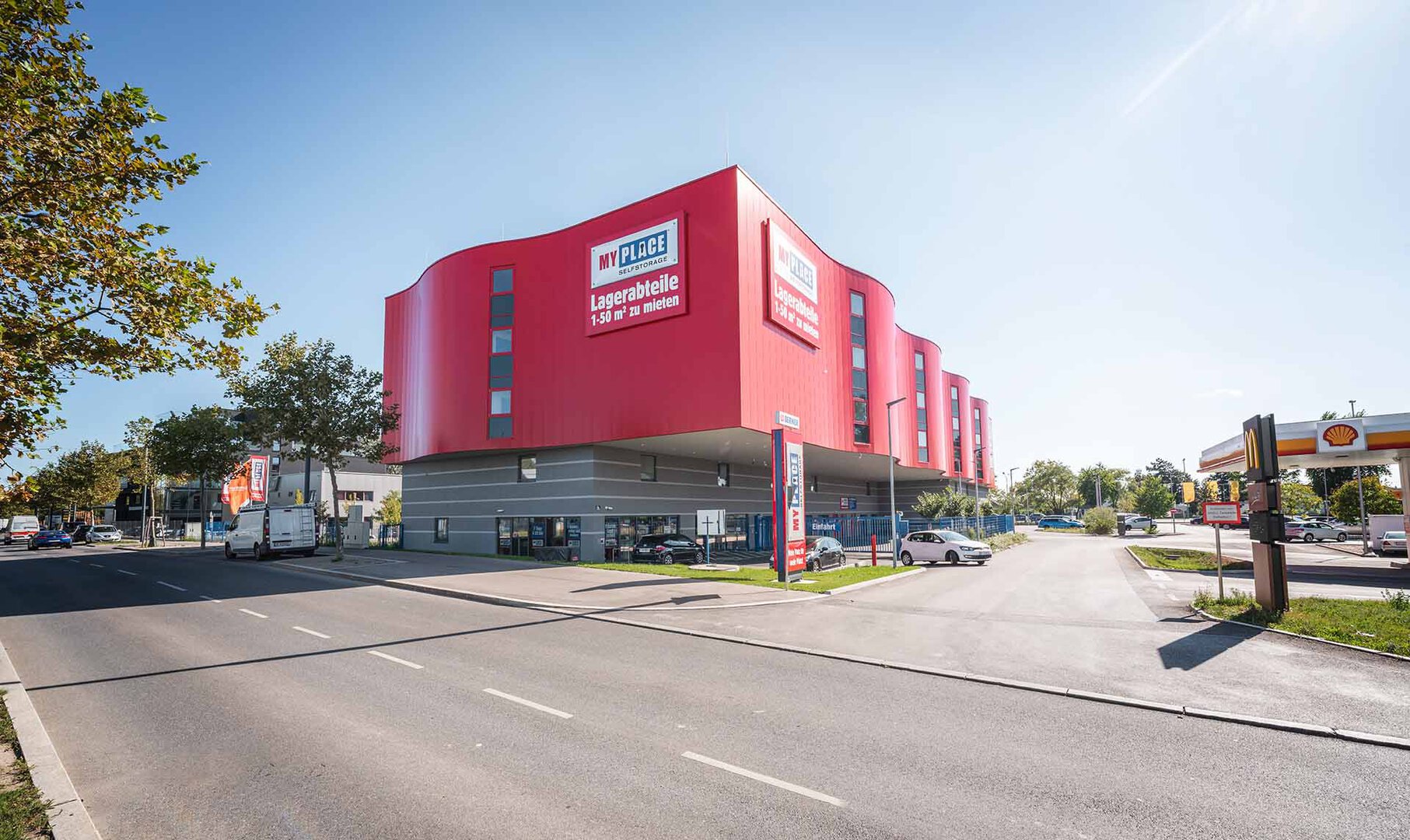 Unsere Projekte: MyPlace - SelfStorage, 1230 Wien | Leyrer+Graf