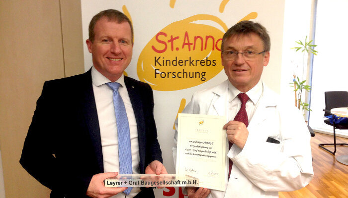 News: Leyrer + Graf: Großzügige Unterstützung für die St. Anna ...