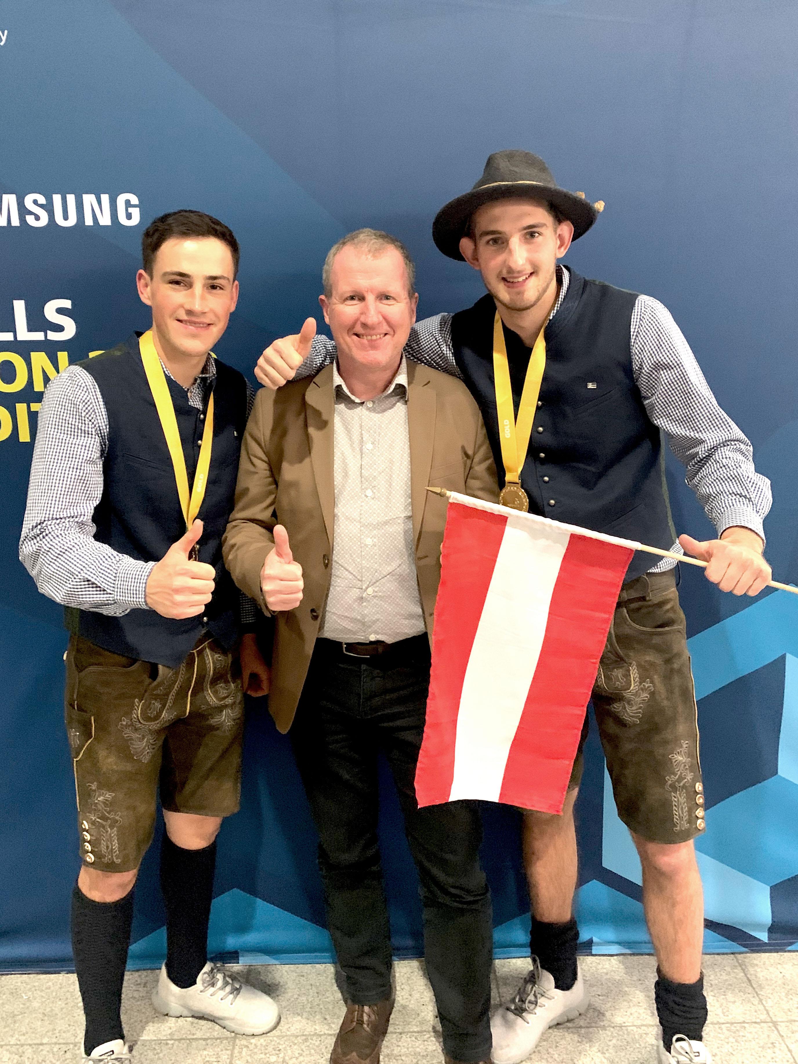 Presseaussendungen: WorldSkills 2022 – Leyrer + Graf ist Weltmeister im ...
