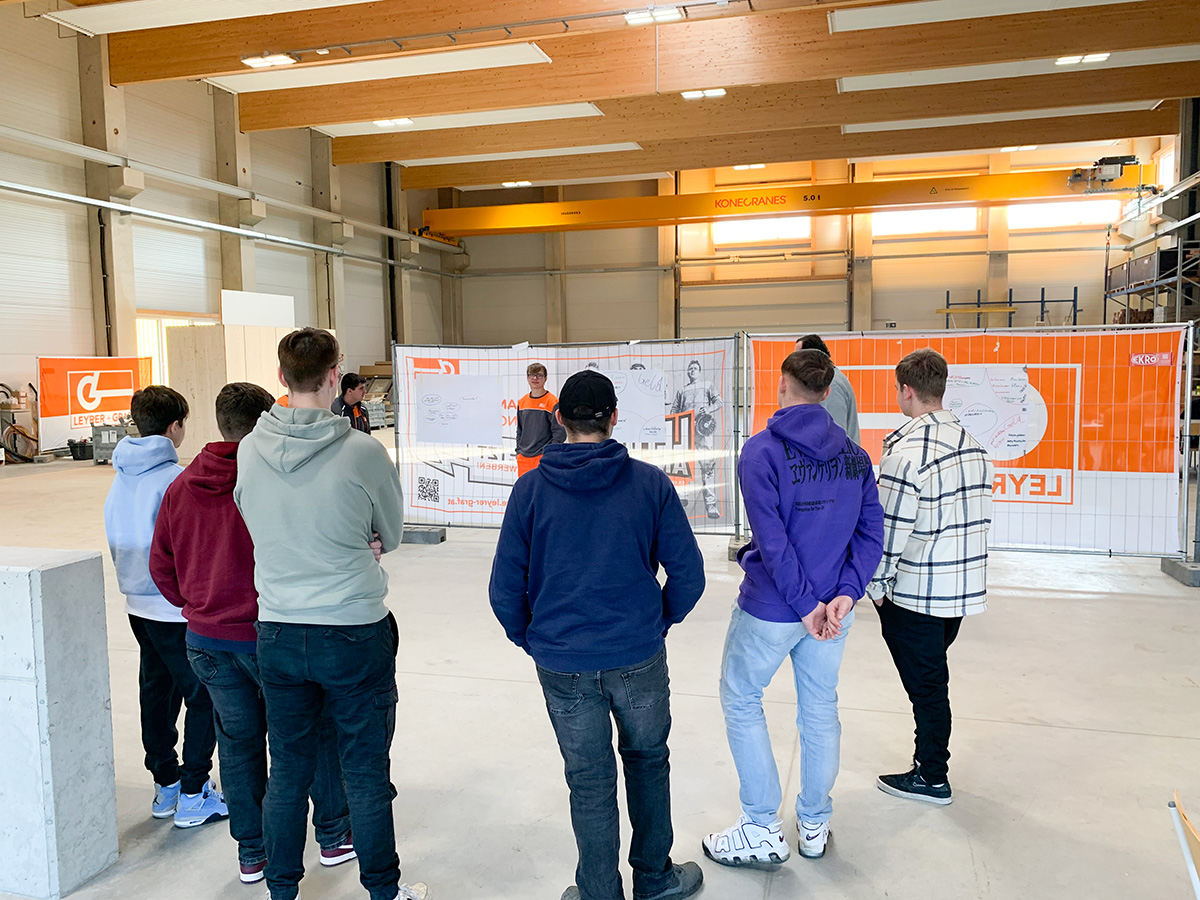 News: Traditionelles Zusammentreffen unserer Lehrlinge… | Leyrer+Graf