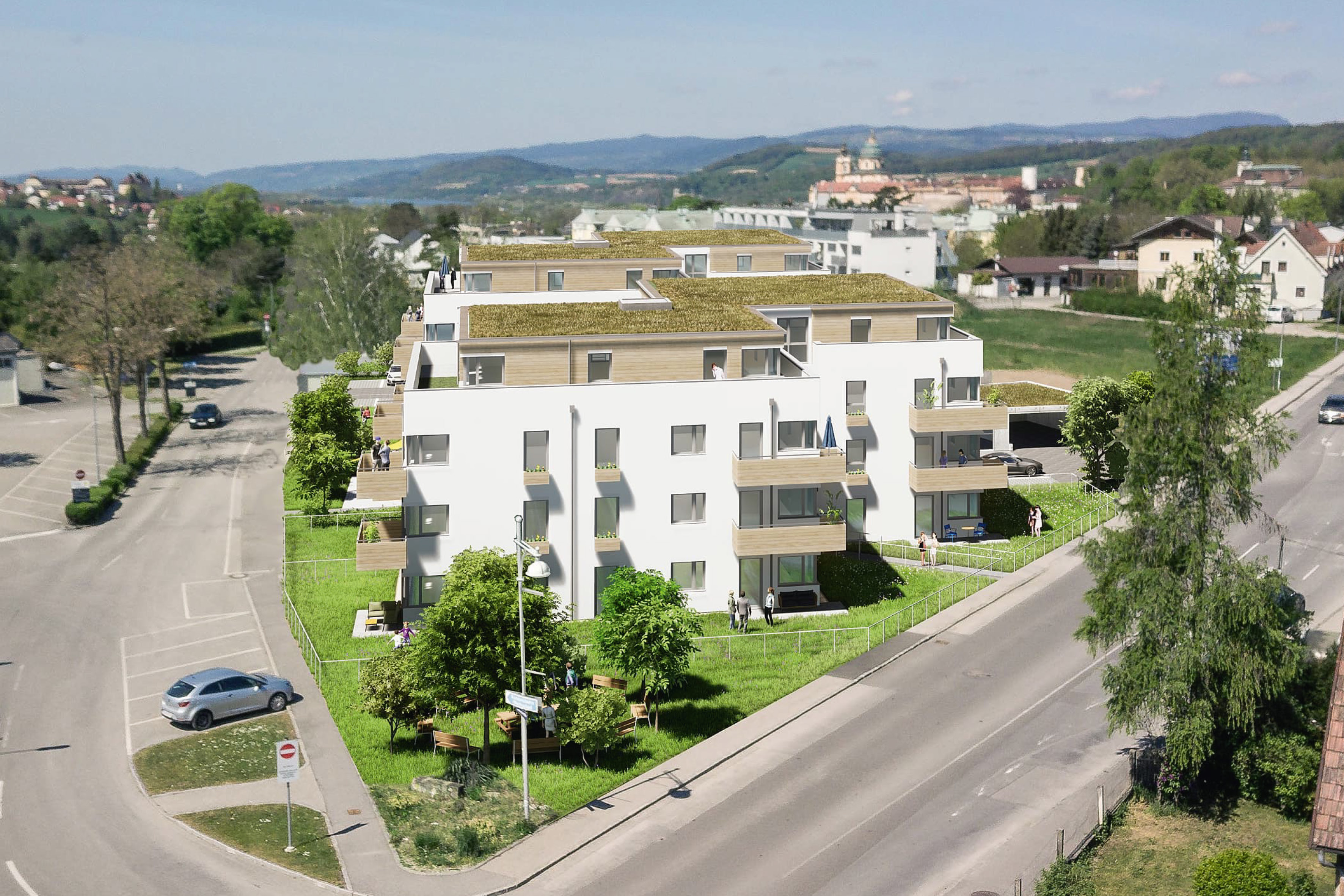Presseaussendungen: Leyrer + Graf baut moderne Wohnhausanlage in Melk ...