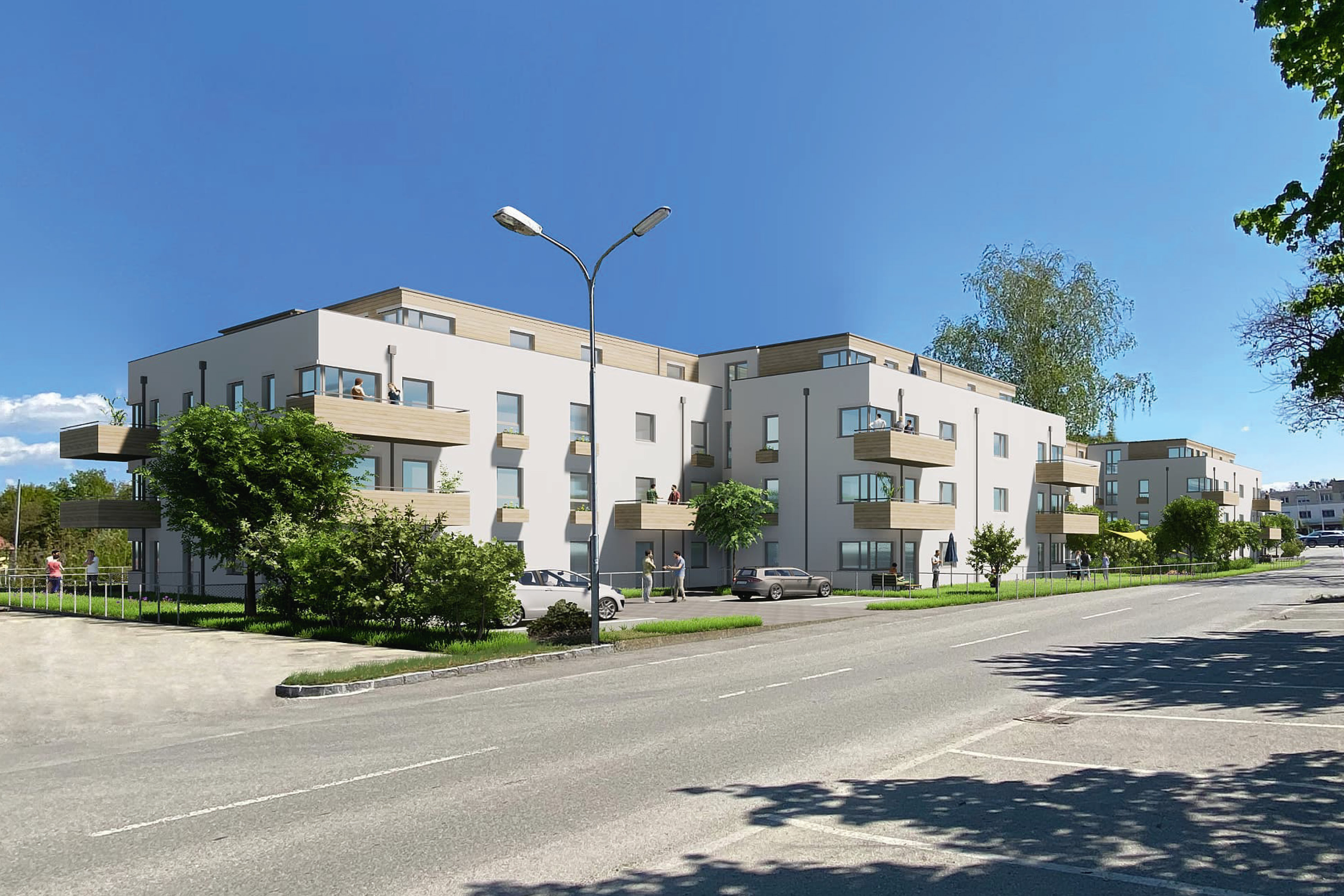 Presseaussendungen: Leyrer + Graf baut moderne Wohnhausanlage in Melk ...